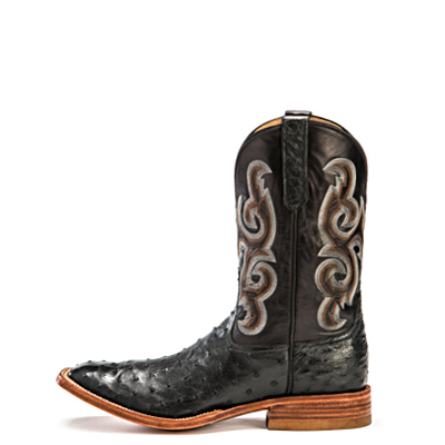 Rios of Mercedes Boots Black Full Quill Ostrich R9003 Rios of Mercedes Boots Black Full Quill Ostrich R9003